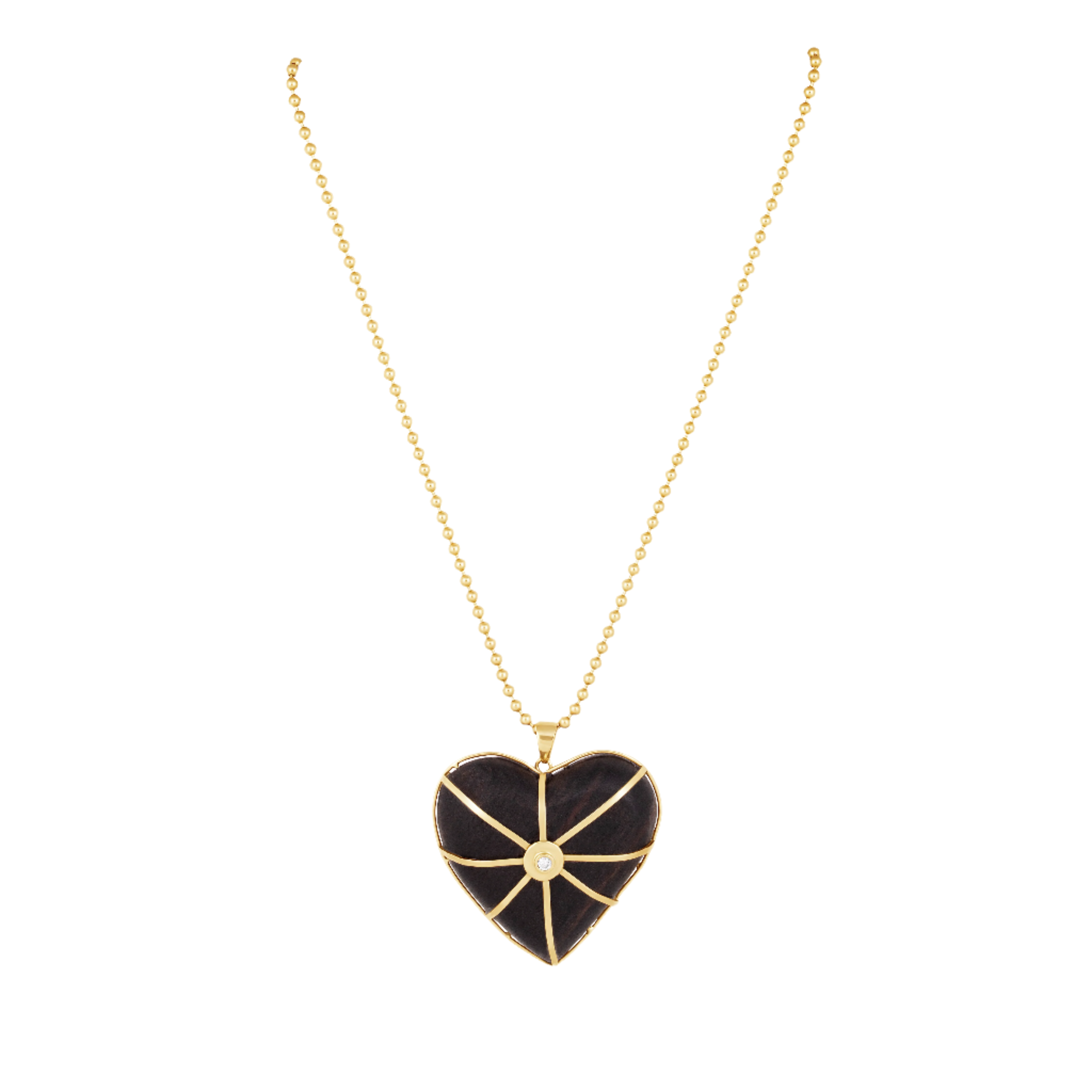 Carved Ebony Heart – CCWW Designs