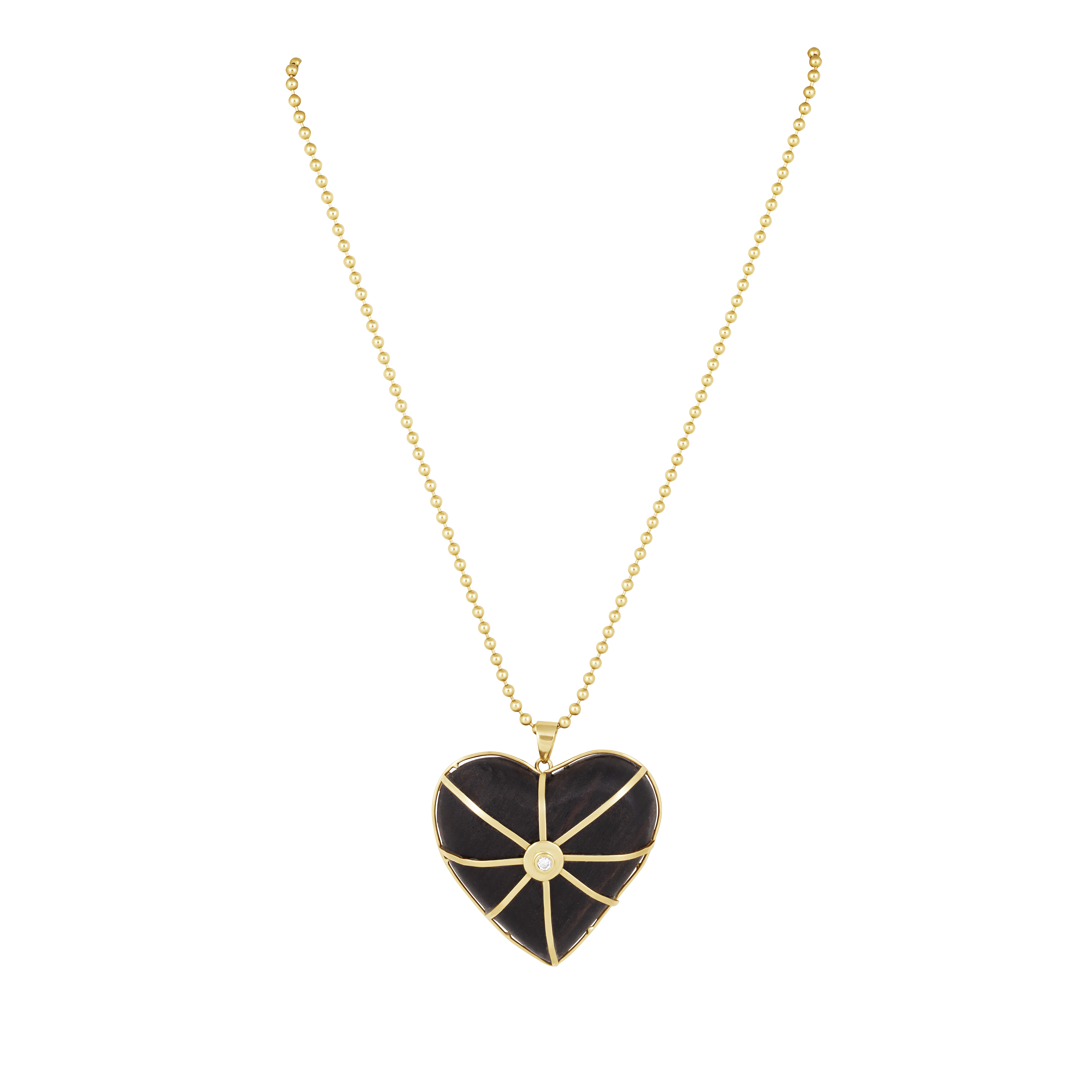 Carved Ebony Heart – CCWW Designs