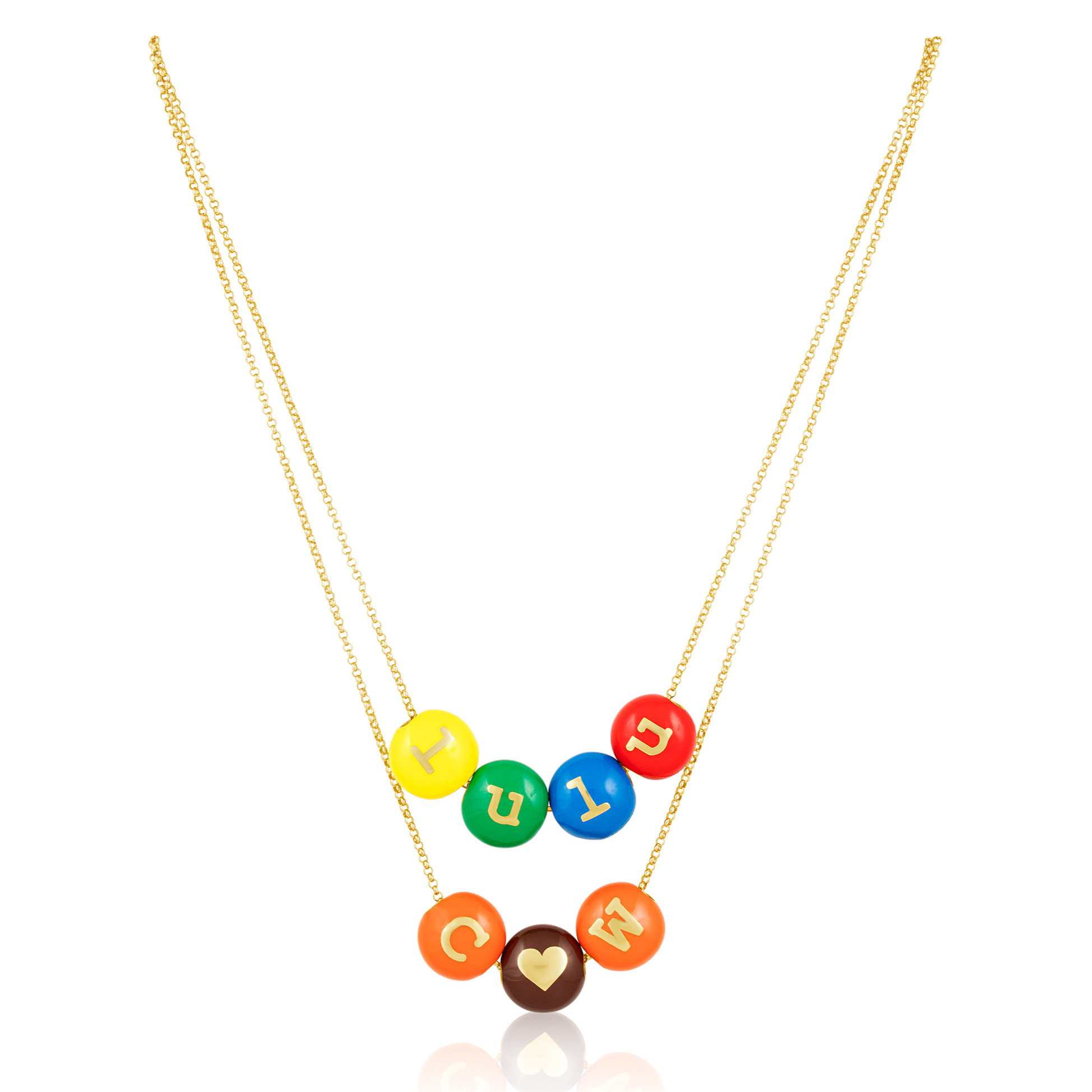 Candy Letter Necklace – CCWW Designs
