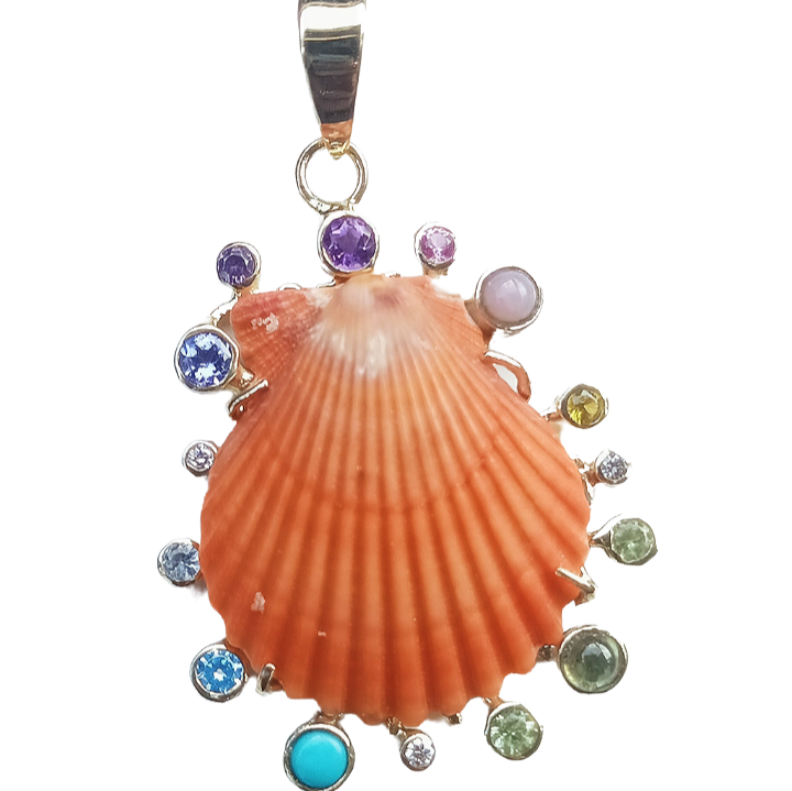 Orange Shell Pastel Halo – CCWW Designs