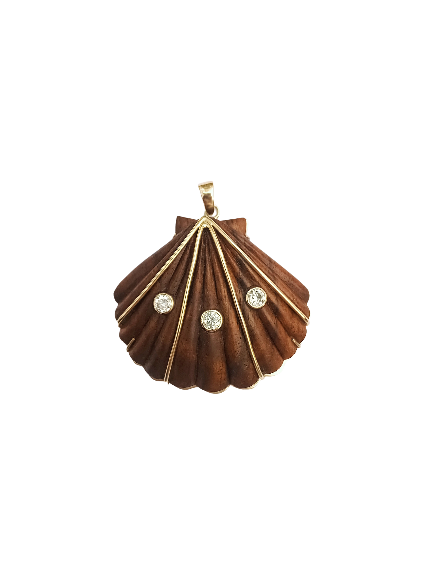 Diamond Wood Shell – CCWW Designs