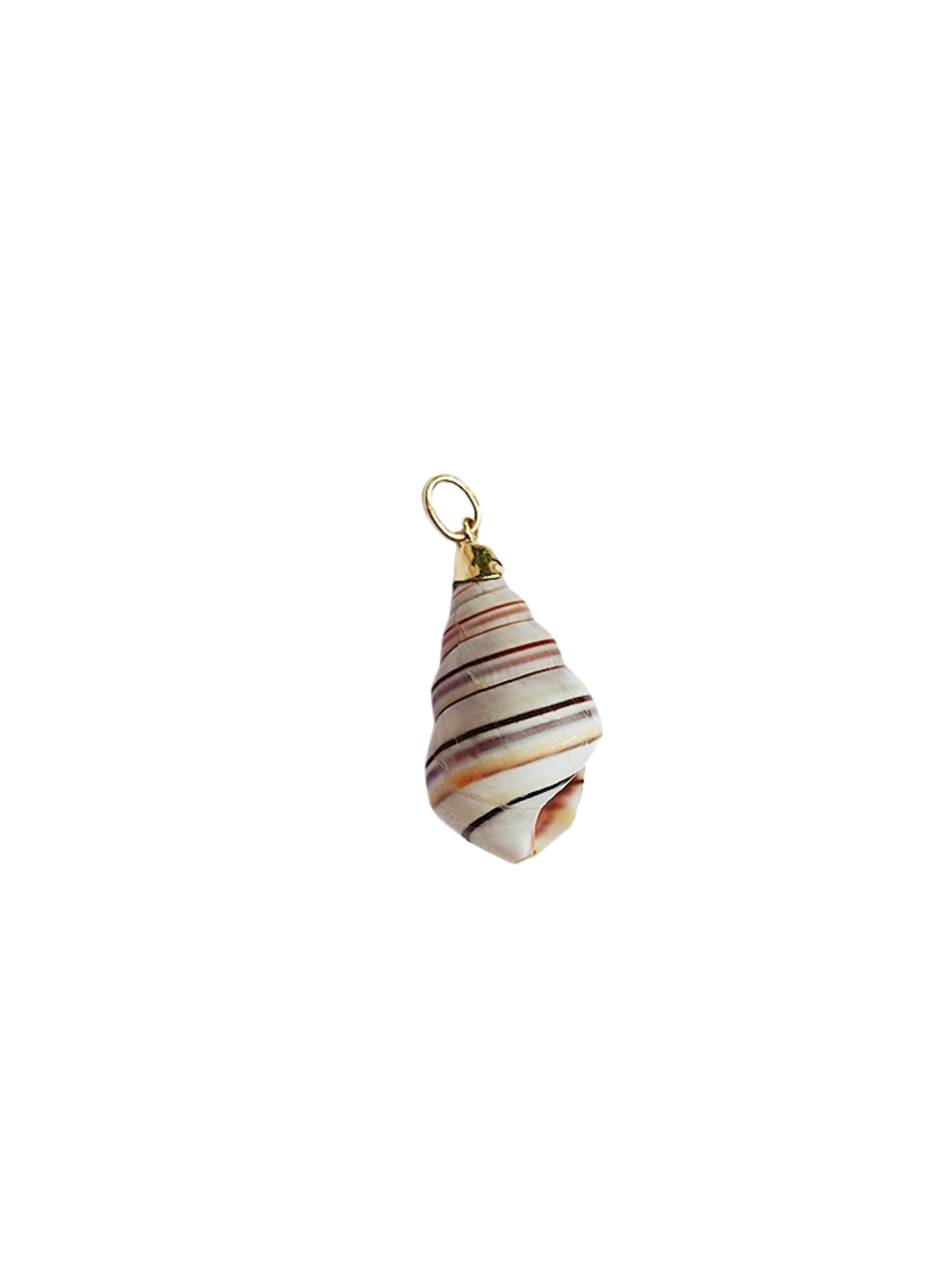 Br385- Rainbow Striped Shell – CCWW Designs
